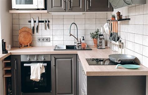 7 идей для маленькой кухни в хрущевке Inmyroom Дзен