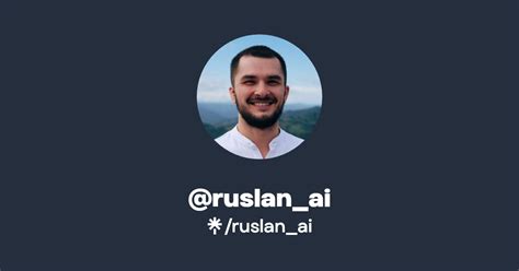 Ruslanai Instagram Linktree