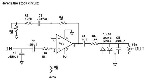 Building A Guitar Distortion Pedal A Schematic Guide