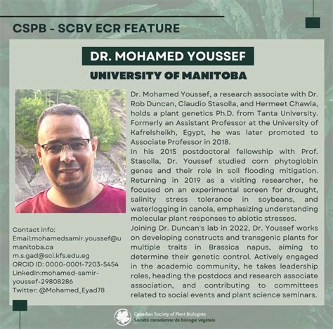 Mohamed Samir Youssef On Linkedin Cspb University Plantscience