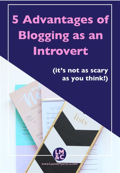 Lauren Myers Co Advantages Of Blogging As An Introvert