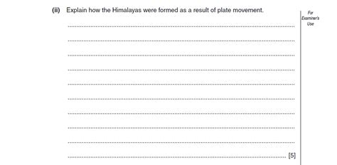 Igcse Geography Examination Advice The Geographer Online