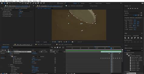 masks works in layer but not comp r aftereffects