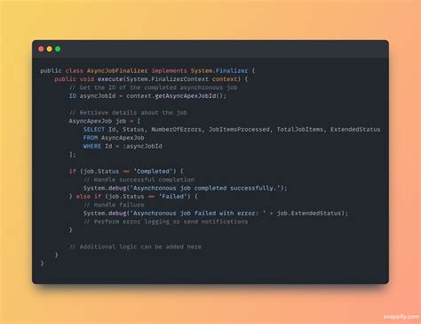 Deepankar Tiwari On Linkedin Salesforce Apex Asynchronousapex Transactionfinalizers