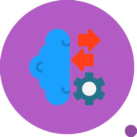 Self Optimizing Systems Flat Shadow Icon 41058331 Vector Art At Vecteezy