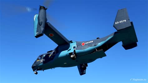 Miltech Simulations Mv 22b Osprey Jasdf Komatsu Air Rescue Squadron
