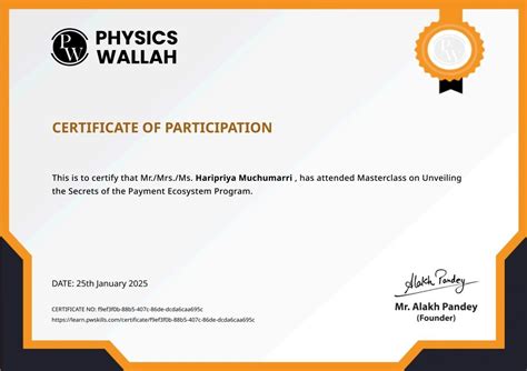 Learning Growth Physicswallah Paymentecosystem Masterclass