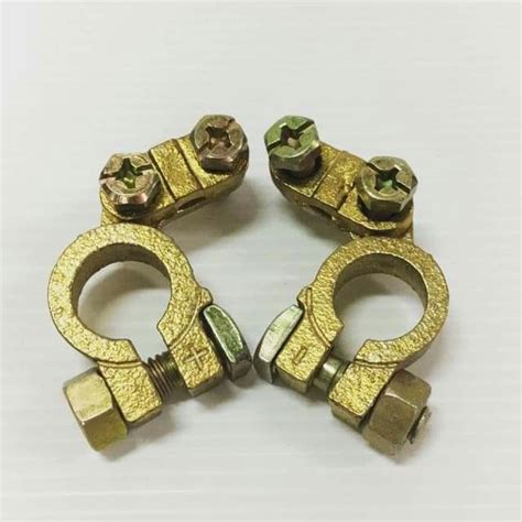 ขั้วแบตเตอรี่ทองเหลือง บวก ลบ คุณภาพดี Shopee Thailand