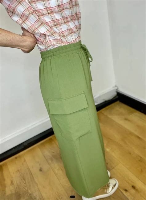 Soft Cargo Midi Skirt