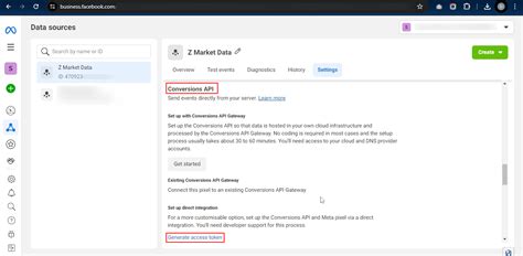 Generate Facebook Conversions Api Token Easily