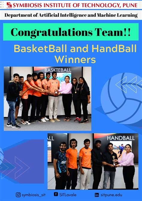 Department Of Ai And Machine Learning Sit Pune On Linkedin Champions