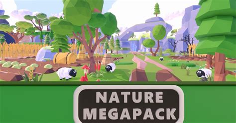 Nature Megapack Low Poly Refreshed Urp 3d Environments Unity Asset Store