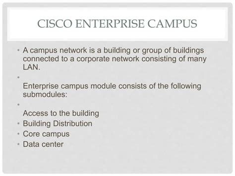 ccna 4 hierarchical network design pptx internet computing