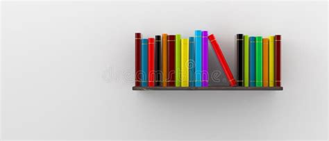 Книги на полке иллюстрация вектора. иллюстрации насчитывающей чертеж ...