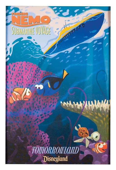 A Finding Nemo Submarine Voyage Attraction Poster