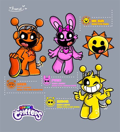 Sprunki Critters By Kadendametriousmonro On Deviantart