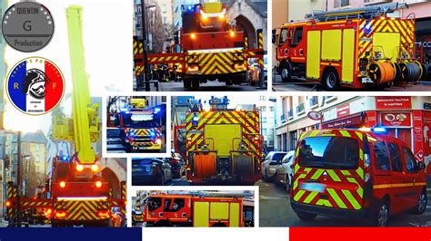 Intervention Des Sapeurs Pompiers Avec Déploiement Bea Fptgp Vlcg
