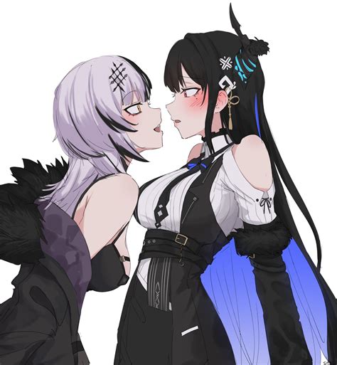 Nerissa Ravencroft And Shiori Novella Hololive Drawn By Soap Sifxi Danbooru