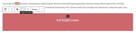 Feature Request Full Height Toggle For ACF Blocks Issue AdvancedCustomFields Acf GitHub