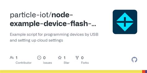 Github Particle Iot Node Example Device Flash Setup Example Script For Programming Devices By
