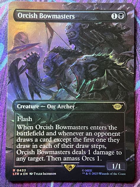 Orcish Bowmasters Ltr Full Art Foil Bootleg Mage