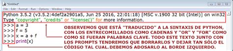 APRENDER A PROGRAMAR CON PYTHON Octubre 2016