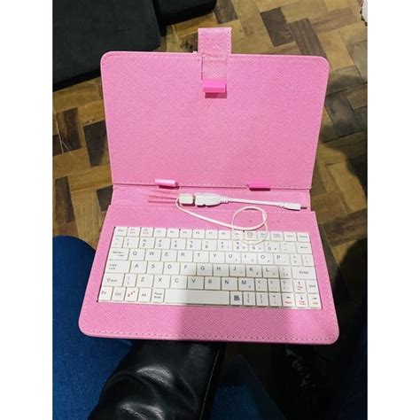 Capa Teclado 7 Polegadas Cabo Otg Shopee Brasil