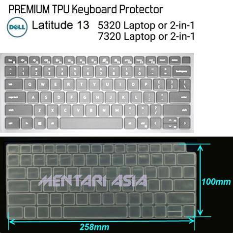 Jual Keyboard Protector Dell Latitude 5320 7320 Premium Tpu Clear Shopee Indonesia