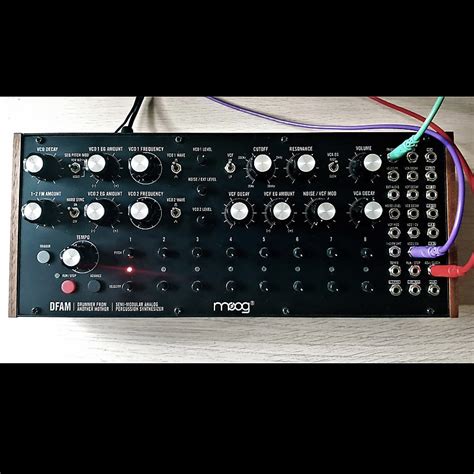 Moog Dfam Drummer From Another Mother Semi Modular Analog Reverb