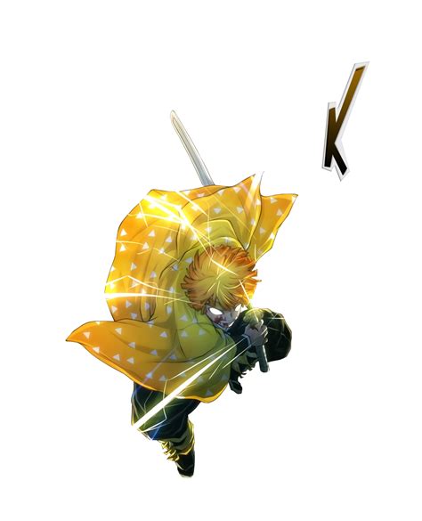 Render Zenitsu Sparkline By Renderland On Deviantart