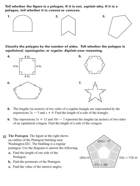 PPT Chapter 1 Notes 1 6 Classify Polygons PowerPoint Presentation Free Download ID 3943251