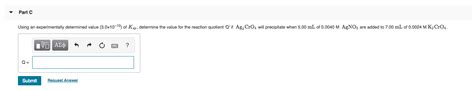 solved part c using an experimentally determined value
