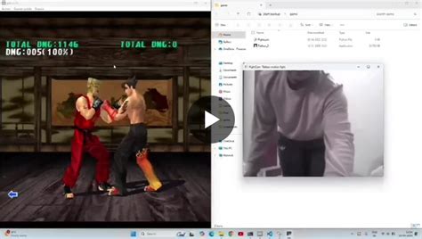 🎮🔥 introducing fightcam tekken edition — a real time gesture