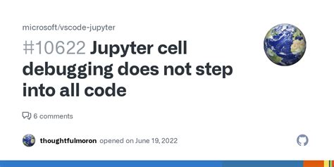 Jupyter Cell Debugging Does Not Step Into All Code · Issue 10622