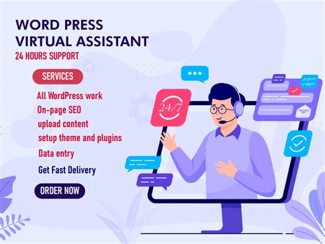 wordpress virtual assistant or va to upload content upwork