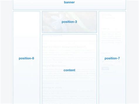 Protostar Template Layout Gary Jay Brooks On Twitter Quot Here Is Module Map For Joomla