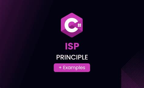 learn interface segregation principle in c examples