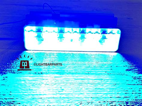 Code 3 Rx2700 Inboard Led Module Built In Flasher 8 Diodes Blu