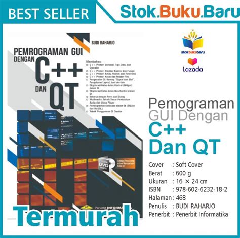 buku pemrograman gui dengan c dan qt lazada indonesia
