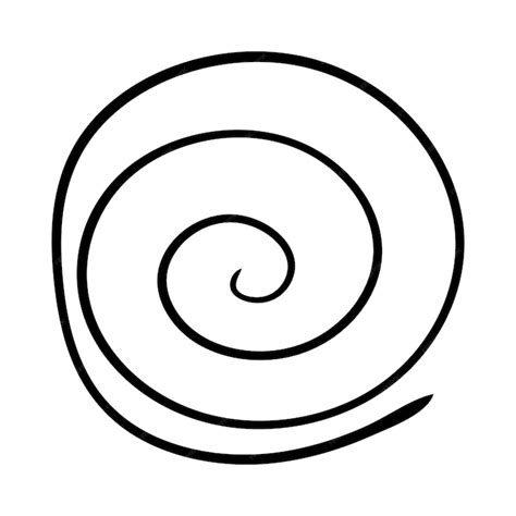 Elemento De Vector De Círculo Dibujado A Mano Vector Premium