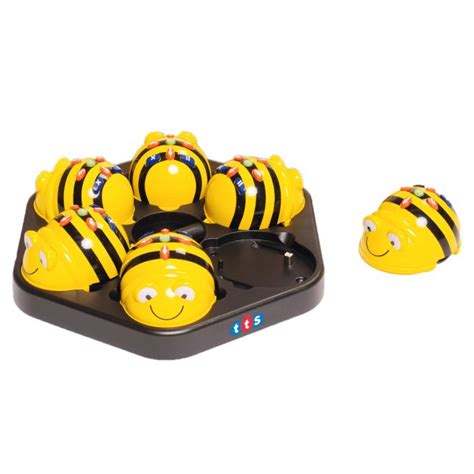 Tts Bee Bot® Programmable Floor Robot 6 Pack Plus Docking Station