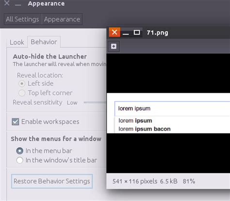 Unity Eog Image Viewer Does Not Show Filename Ask Ubuntu