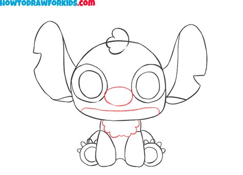 Lilo And Stitch Drawing Step By Step
