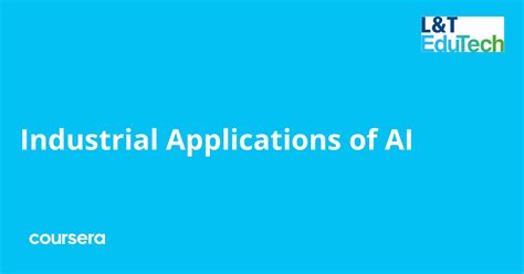 Industrial Applications Of Ai Coursera
