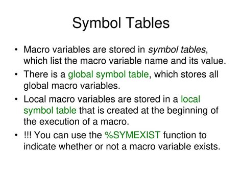 Macro Variables Scope Ppt Download