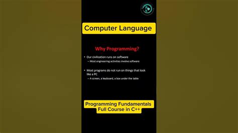 What Are Computer Languages Programming Cplusplusprogramming