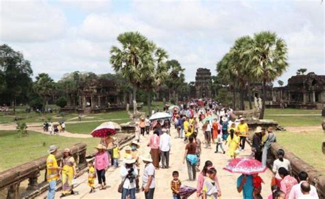 ត្រីមាស១ ក្នុងឆ្នាំ ២០២៣នេះ កម្ពុជាទទួលបានភ្ញៀវទេសចរអន្តរជាតិជាង ១ ២លាននាក់ កើនឡើង៧០០ភាគរយ