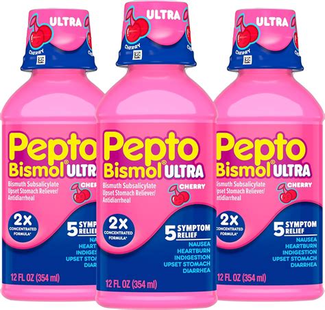 Pepto Bismol Liquid Ultra For Nausea Heartburn