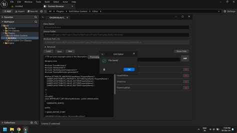 Gas Editor 🪂 Unreal Gas Editor
