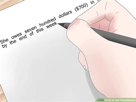 How To Use Parentheses 11 Steps With Pictures WikiHow
